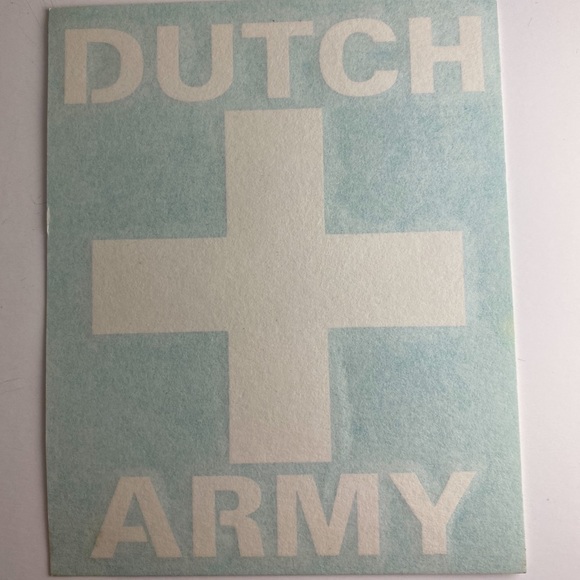 Dutch Bros | Other | Dutch Bros Sticker Dutch Army | Poshmark